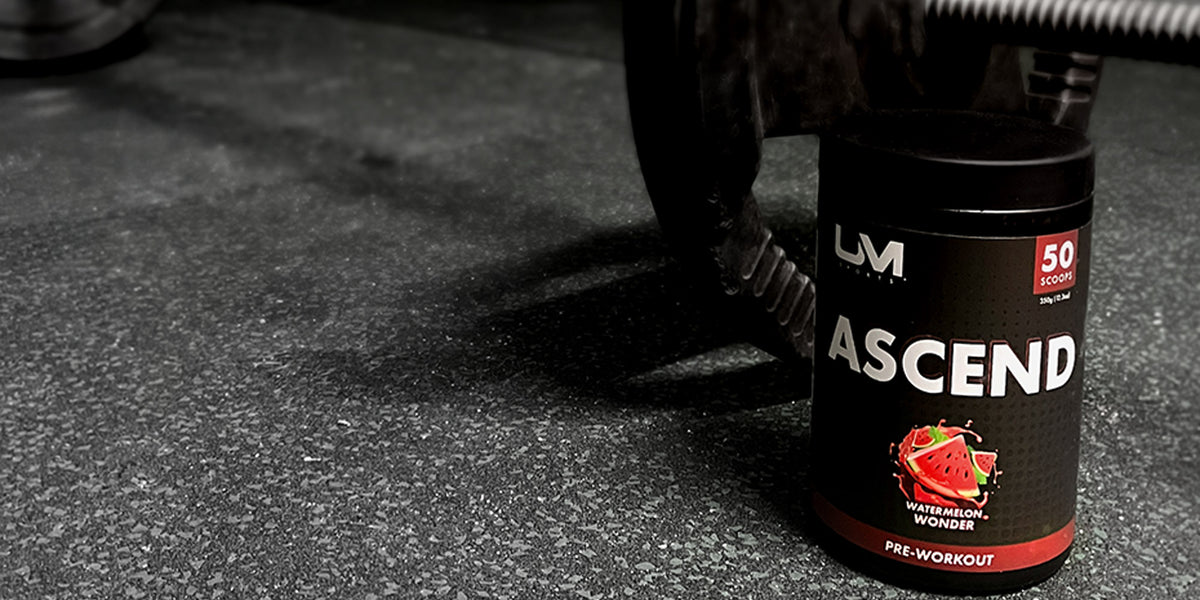 Ascend Pre Workout: Rise Above The Competition | Focus | Pump | Energy — UM Sports